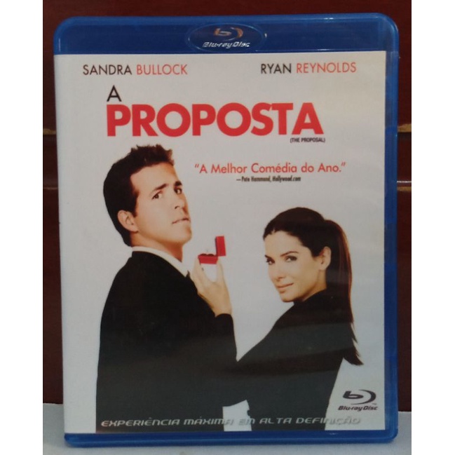 Blu-ray A Proposta - Sandra Bullock, Ryan Reynolds - Original Usado (Capa Reimpressa) | Shopee ...