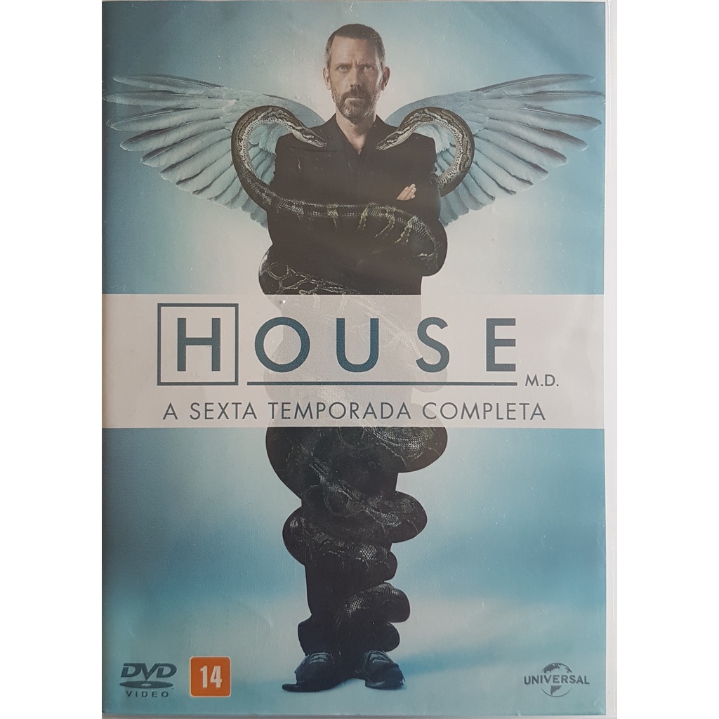 Dvd House (sexta Temporada Completa) Original | Shopee Brasil