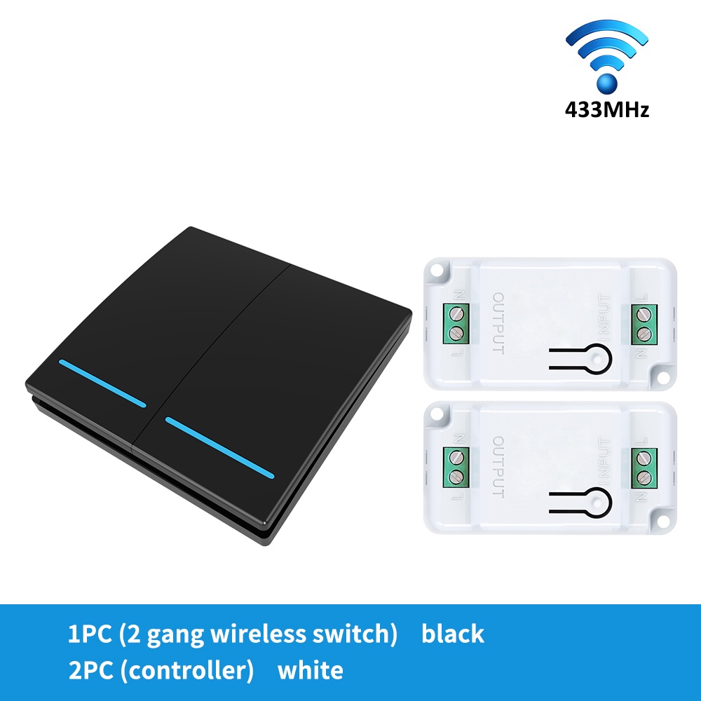Interruptor sem fio RF Smart swtich Interruptor de controle remoto DIY ...