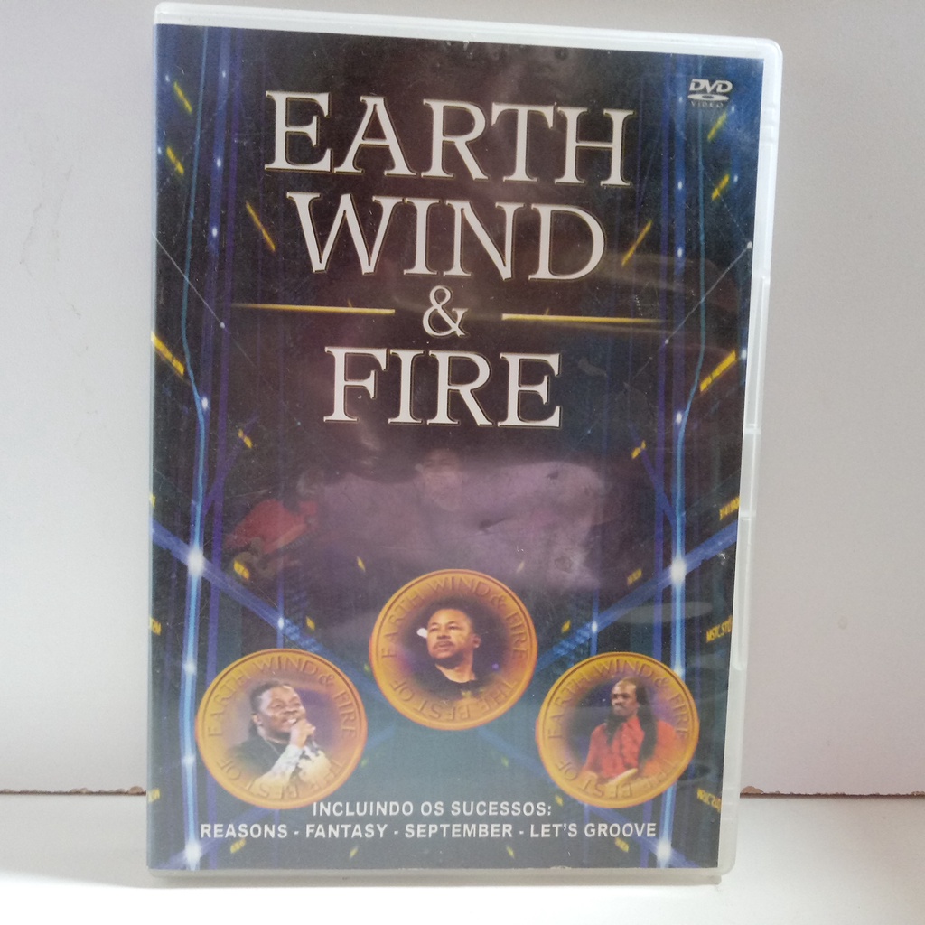 Dvd Original Earth, Wind & Fire/A293 | Shopee Brasil