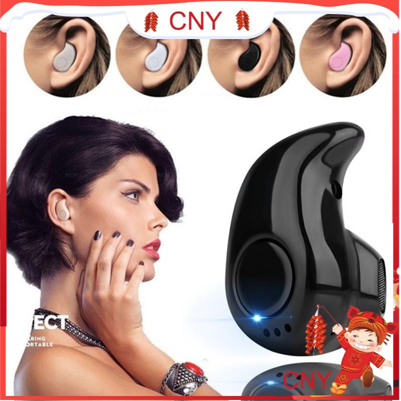 Mini Fone De Ouvido Sem Fio Com Bluetooth Intra-Auricular Esportivo ...