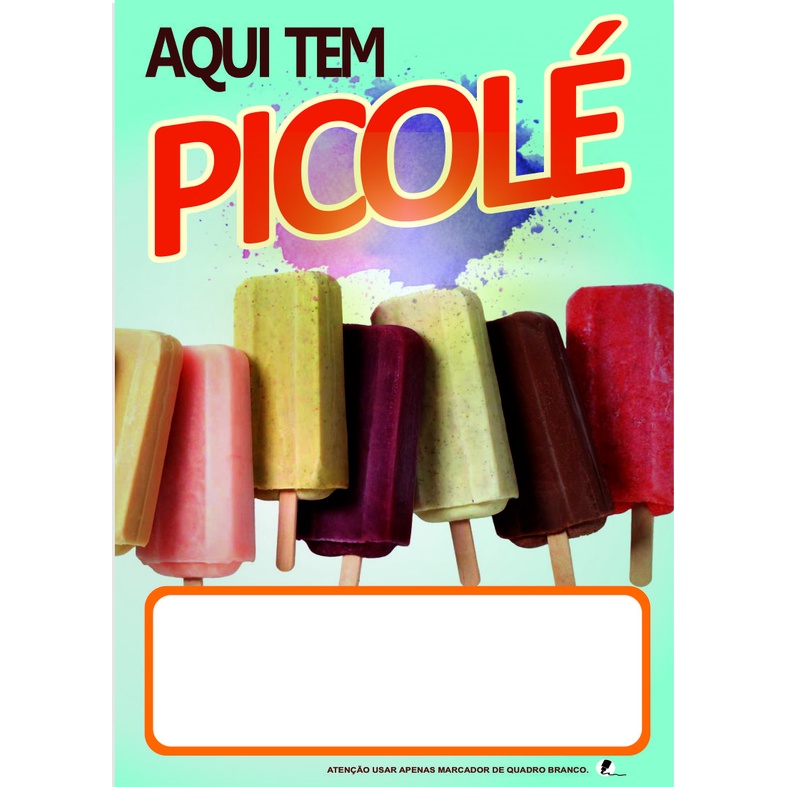 Banner Picolé 40x60 | Shopee Brasil