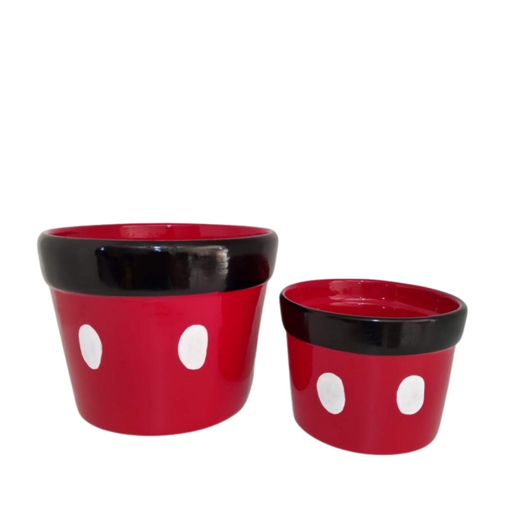 Cachepot Mickey para plantas ou Flores | Shopee Brasil