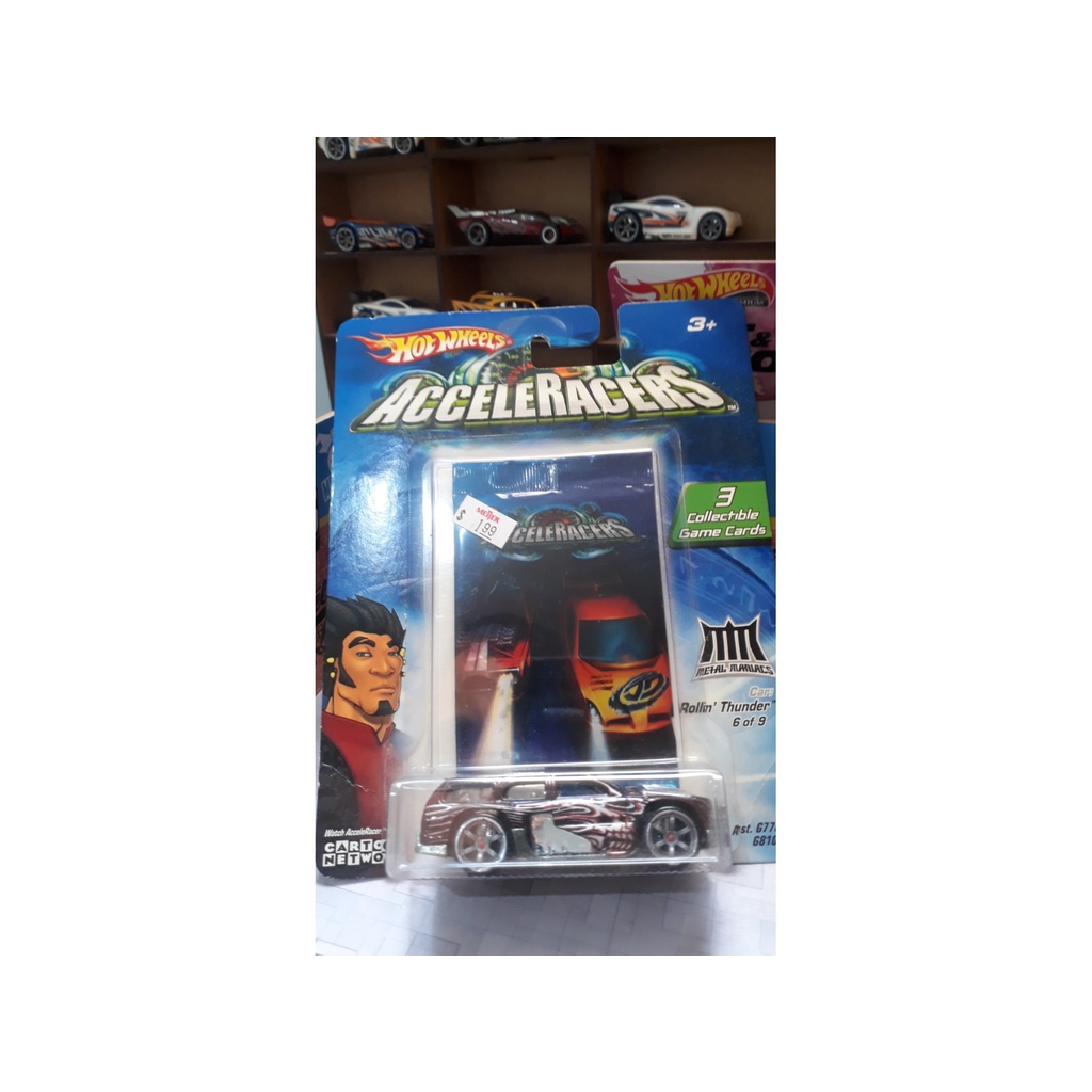Hot wheels acceleracers rollin thunder | Shopee Brasil
