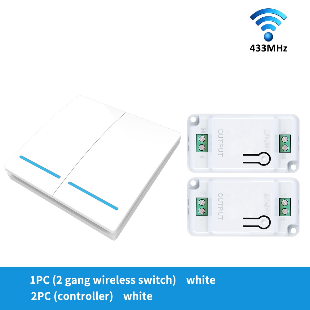 Interruptor Inteligente Interruptor Sem Fio De Parede RF Controle ...