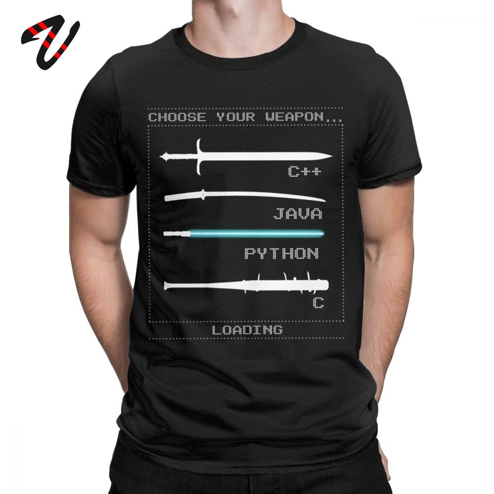 Camiseta Geek Tshirt Engraçada Para Homens C + Java Python Programador ...