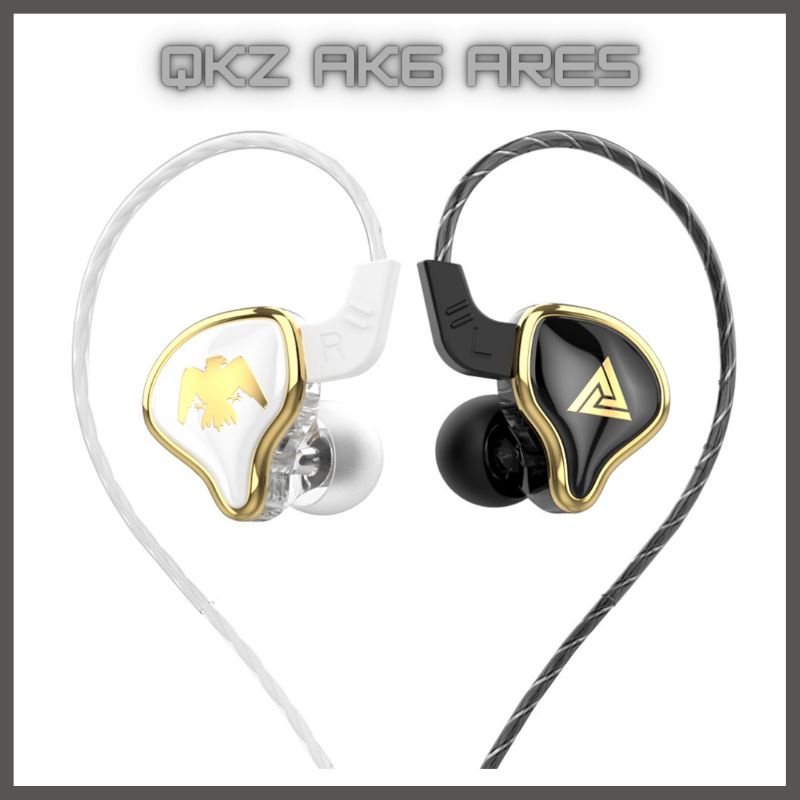 Fone de ouvido QKZ AK6 Ares 1DD cancelamento de ruído e Retorno de ...
