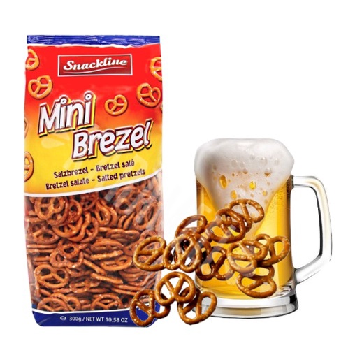 Biscoitos Mini Brezel 300g - Importado da Áustria | Shopee Brasil