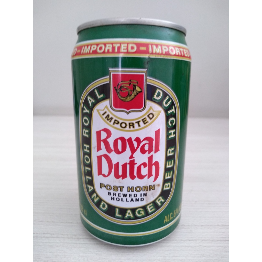 Lata de Cerveja Antiga Beer Coleção Cerveja Royal Dutch Lager - vazia ...