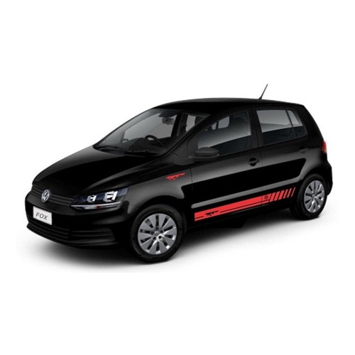 Faixa 5 Adesivos Vw Fox Sport Spacefox Acessório + Espatula | Shopee Brasil