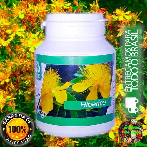 Hipérico 60 Capsulas Kit Com 18 Potes 100% Natural | Shopee Brasil
