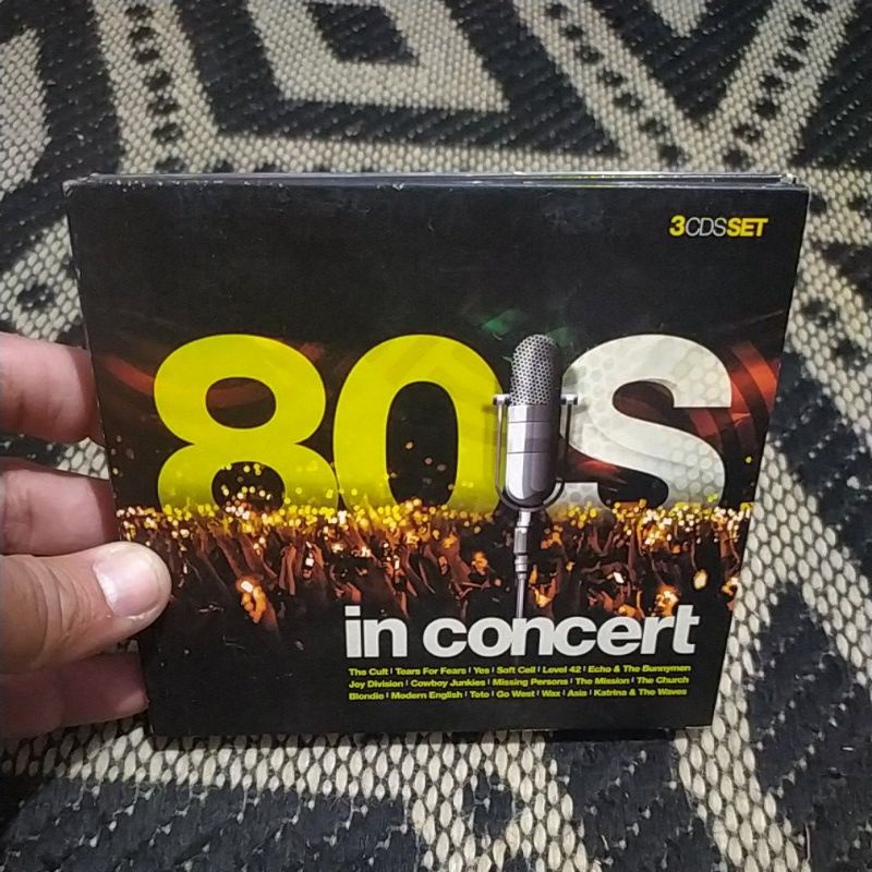 CD 80s in concert | Shopee Brasil