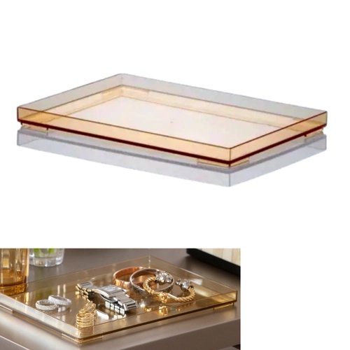 Bandeja Colorida Acrílica Pequena Decorativa e Organizadora - Paramount ...