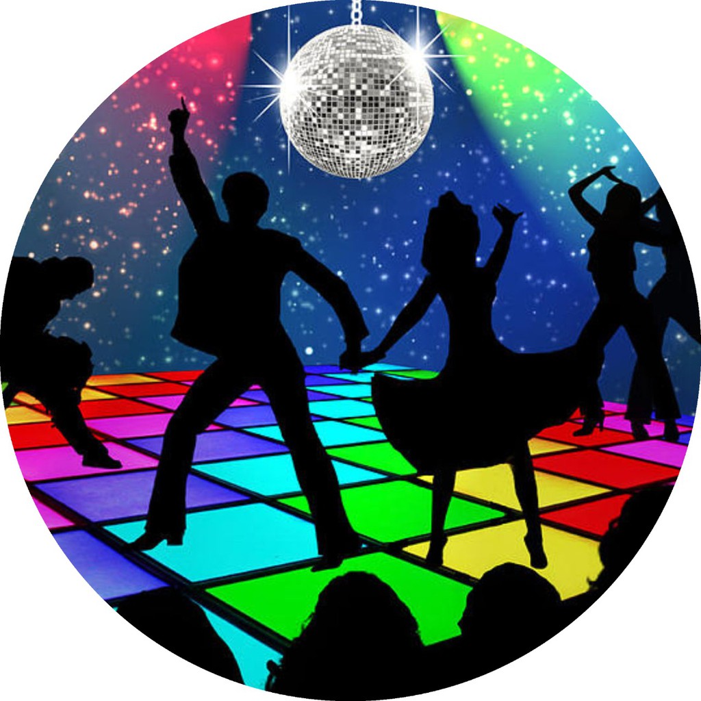 Painel Redondo Tecido Sublimado Balada Neon 1,50m | Shopee Brasil