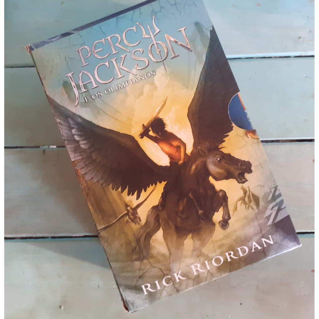 Box Percy Jackson 1 a 5 - Rick Riordan | Shopee Brasil
