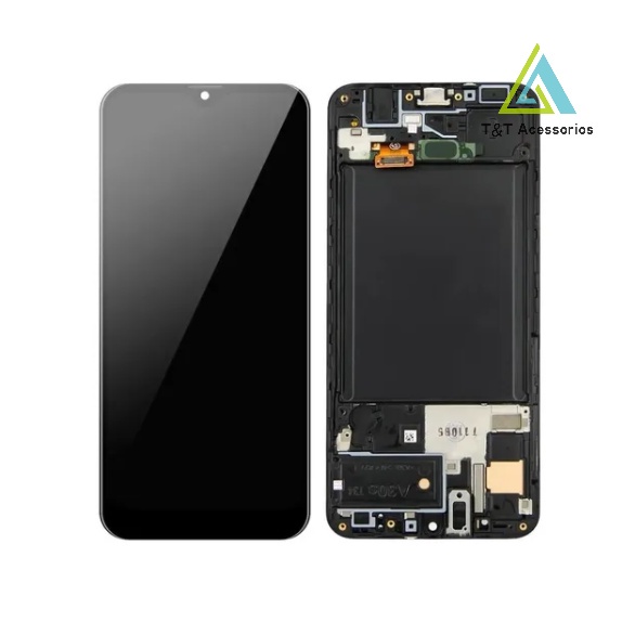 Tela Frontal Display Touch A30s A307 C/aro Original Funciona biometria | Shopee Brasil