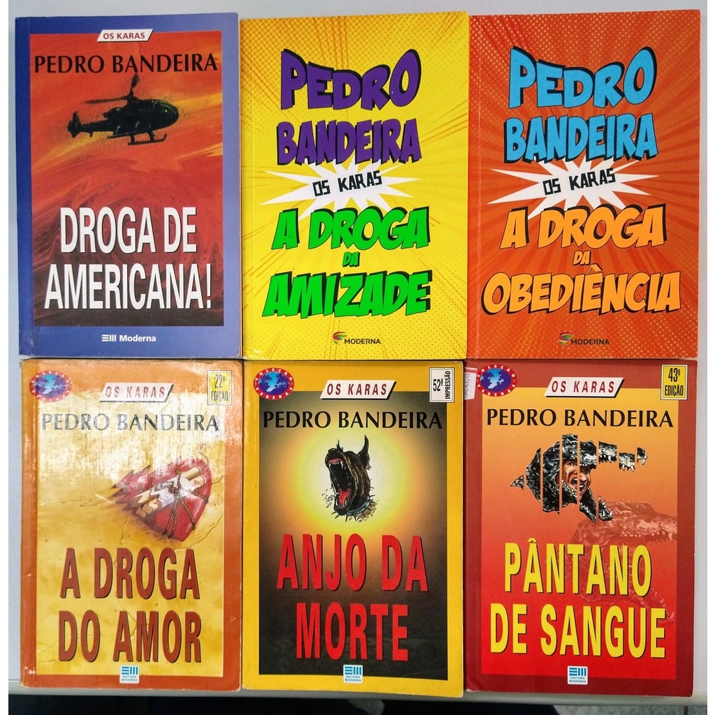 Coleção com 6 Livros de Pedro Bandeira - Serie Os Karas (Coleção ...