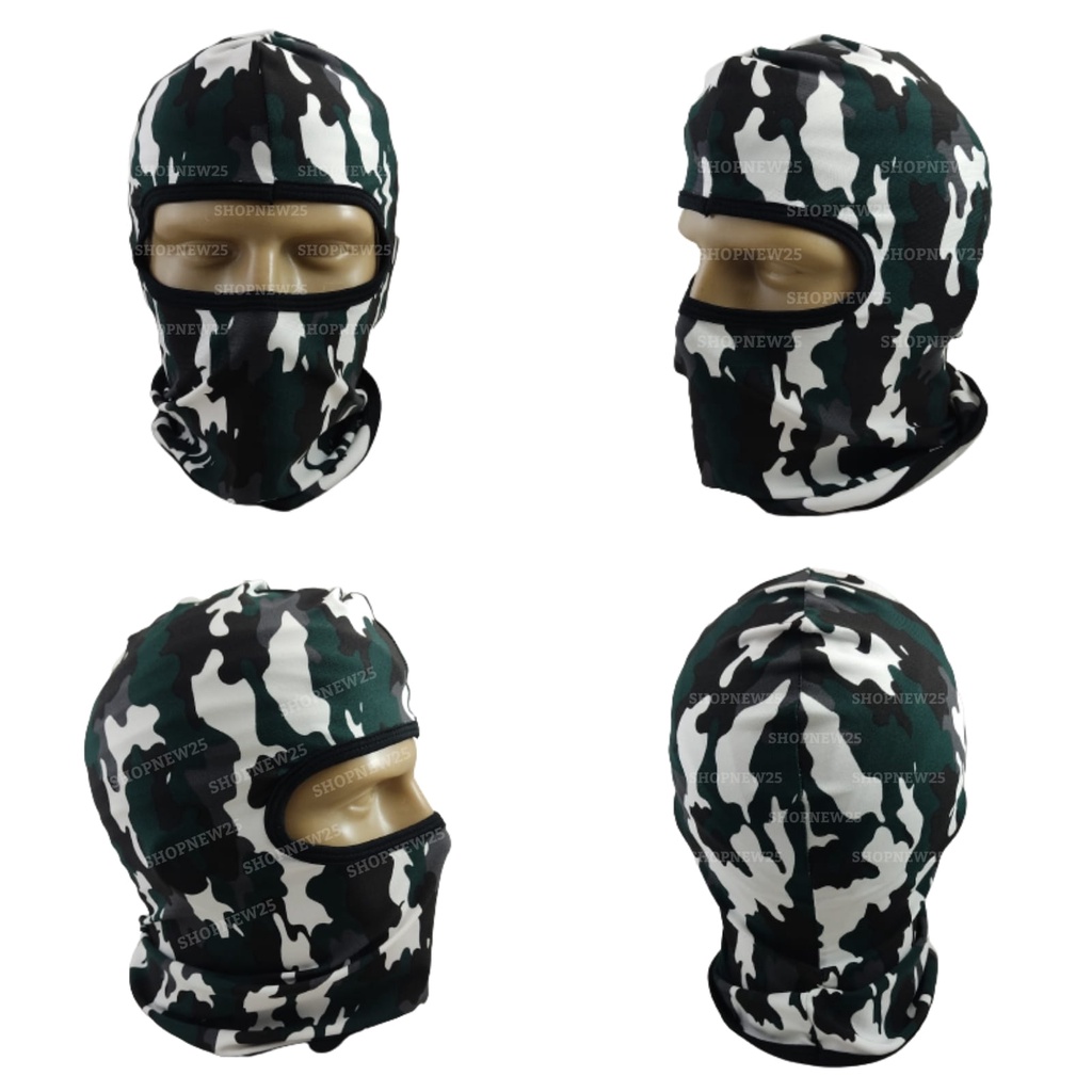 Touca Gorro Ninja Camuflada Protetor Pescoço | Shopee Brasil