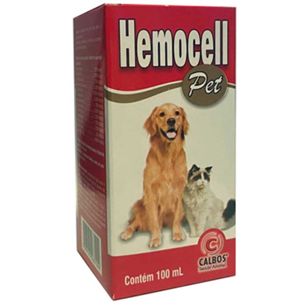 Hemocell Pet - 30 ml suplemento vitamínico para cães e gatos | Shopee ...
