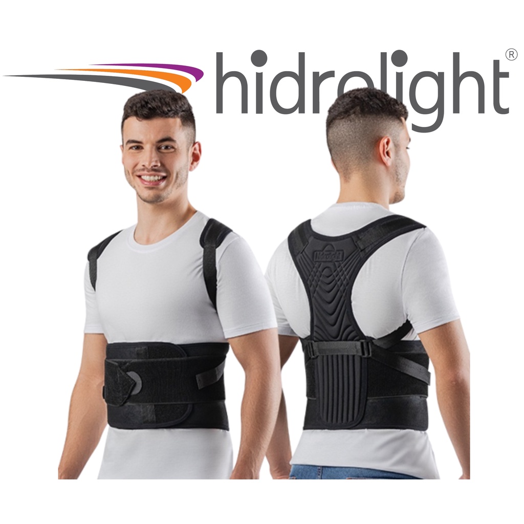 Cinta Colete Corretor Postural Support Lombar Coluna Neopreme ...