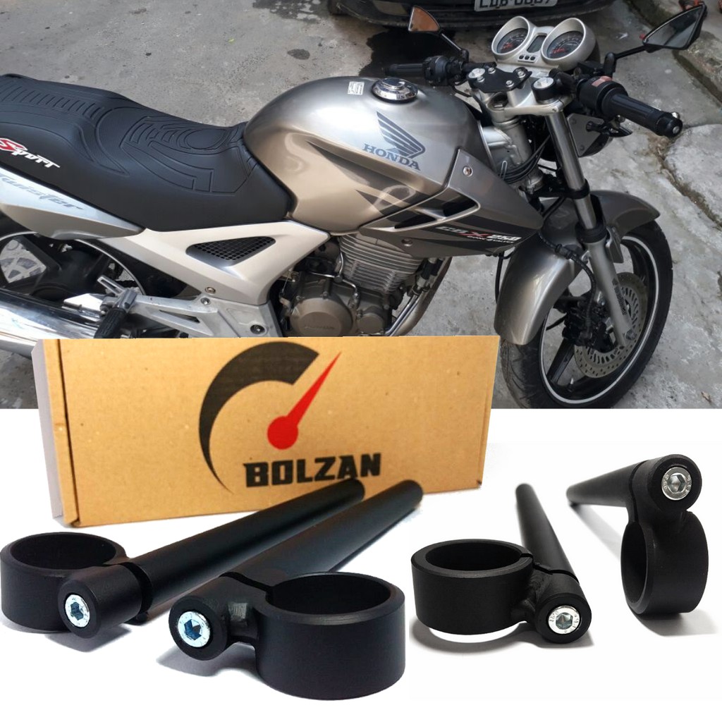 Semi-guidom Cafe Racer Cbx 250 Twister 2002 Á 2008 Semi guidão ...