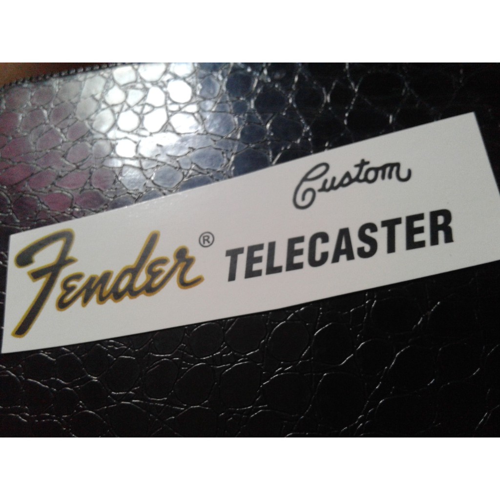 decal fender telecaster custom | Shopee Brasil