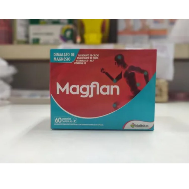 Magflan ( Kit 3x60 Cápsulas ) | Shopee Brasil