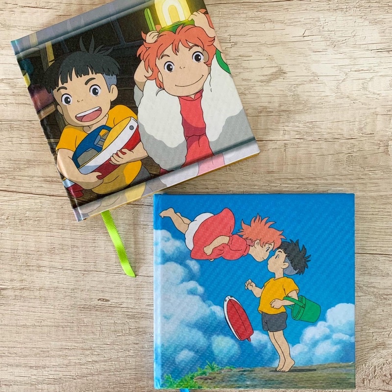 Caderno - Sketchbook Quadrado Ponyo | Shopee Brasil