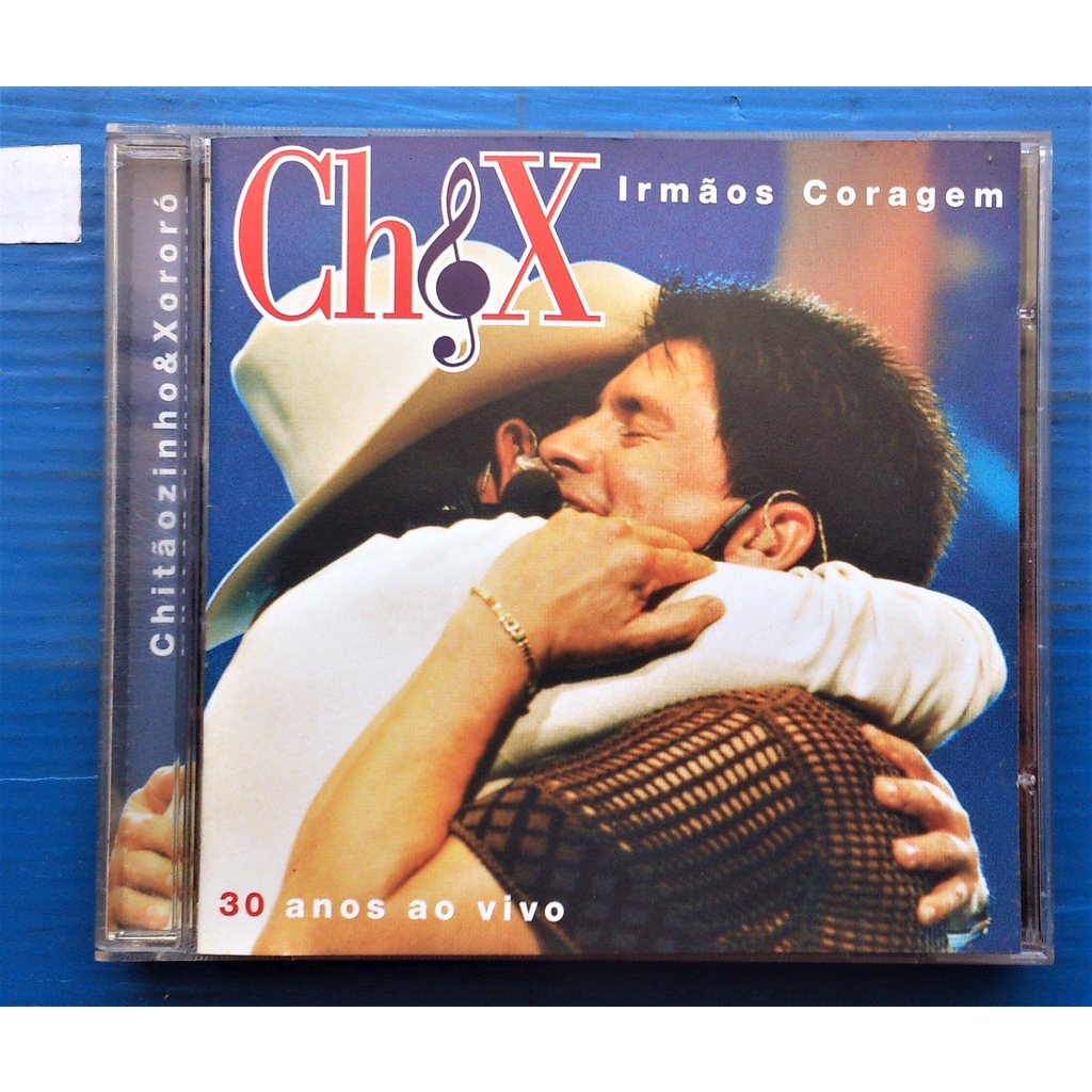 Cd Chitãozinho E Xororó - Irmãos Coragem - 30 Anos Ao Vivo | Shopee Brasil