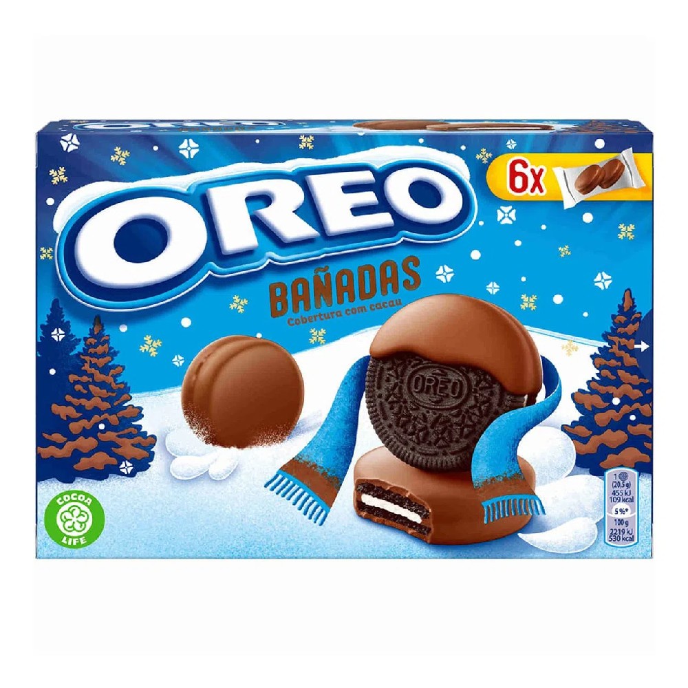 Biscoito Coberto De Chocolate Ao Leite Oreo 246G | Shopee Brasil