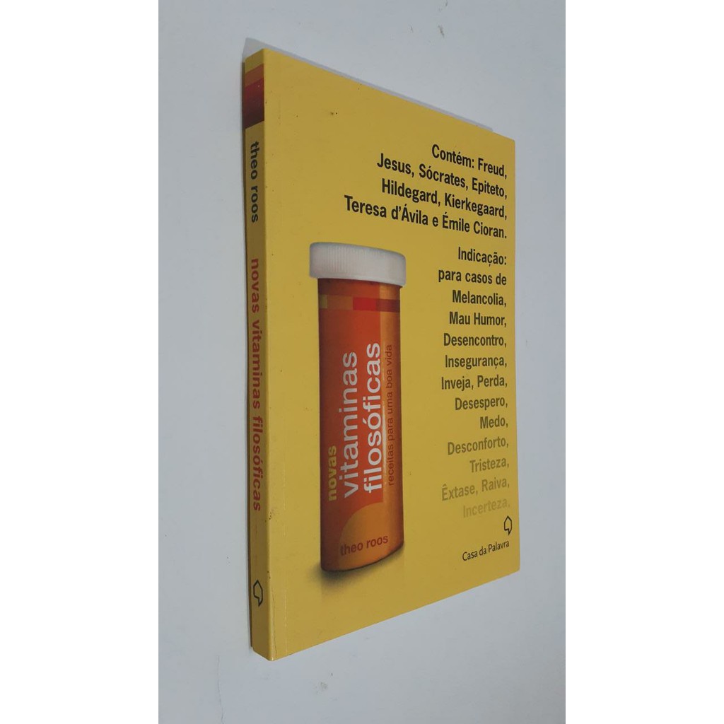 Livro Novas vitaminas filosóficas: receitas para uma boa vida - Theo ...
