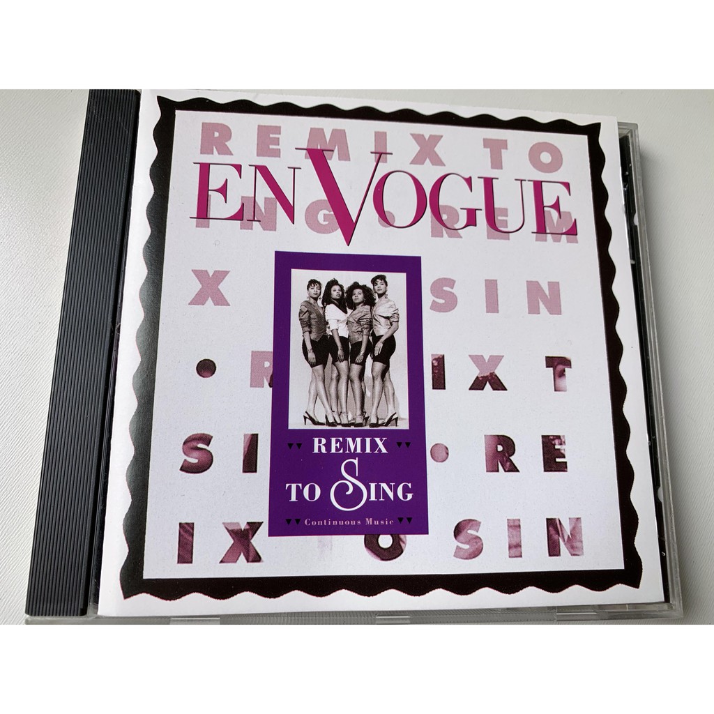 En Vogue Remix To Sing CD Single Importado Raro 6 Remixes EP R&B ...