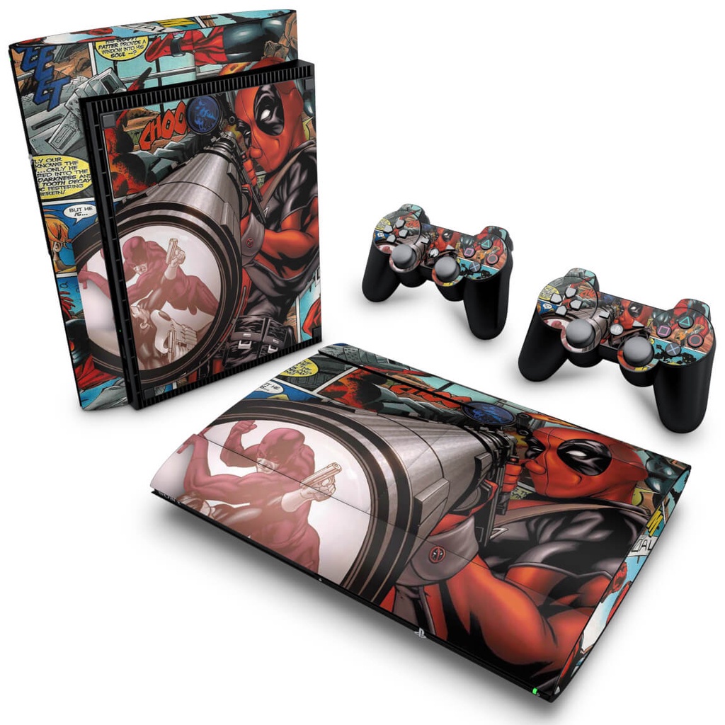 Skin PS3 Super Slim Adesivo - Deadpool | Shopee Brasil