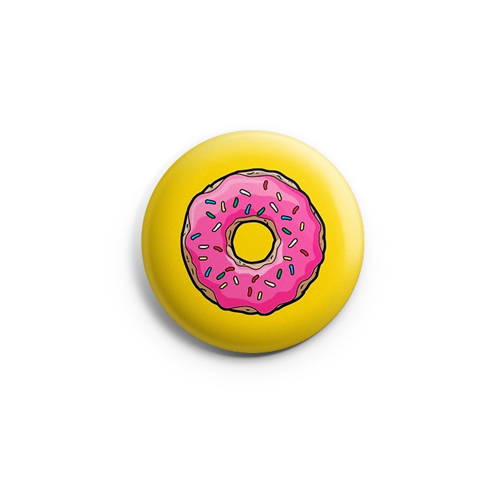 Botton Os Simpsons - Botum / Boton / Broche (3,5cm & 4,5cm) | Shopee Brasil