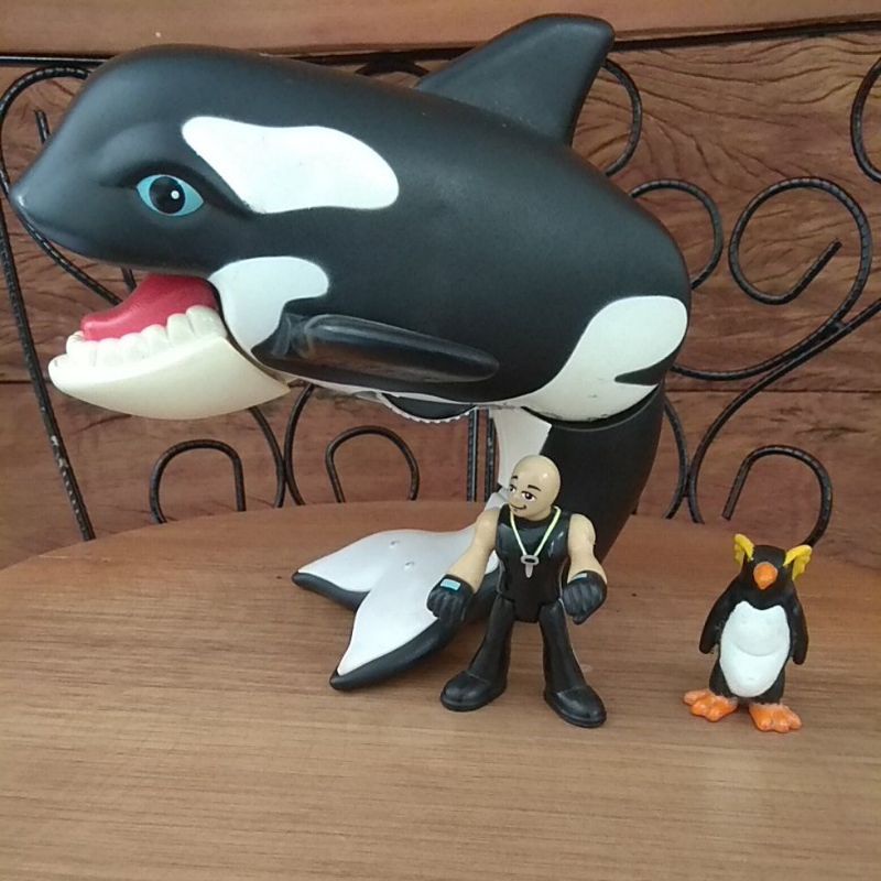 Imaginext Baleia Orca - Coleção Aquático Médio P5485 Fisher-Price ...