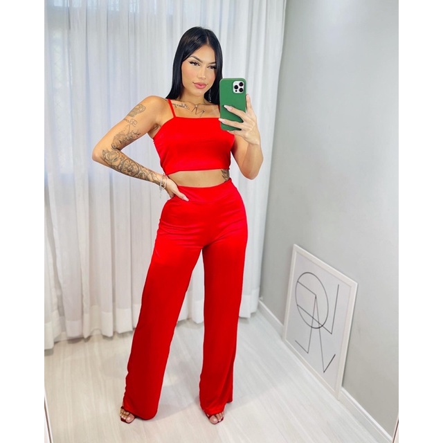 conjunto red | Shopee Brasil