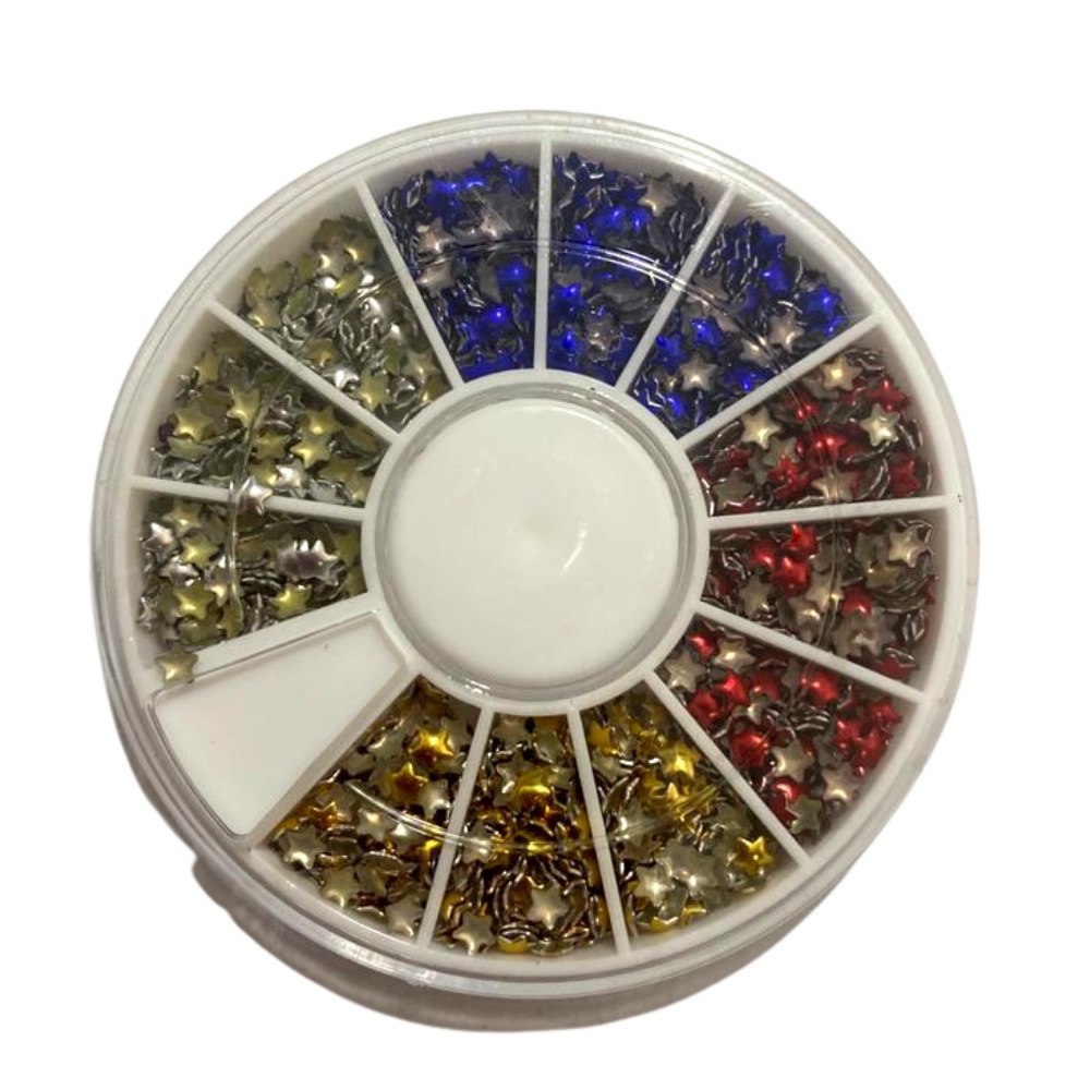 Kit Tachinha de Estrela Metal 4 cores – aprox. 2000 unidades | Shopee ...