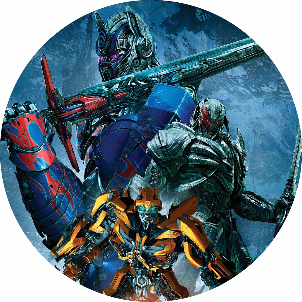 Painel Redondo Tema Transformers Para Decoração de Festa Em Tecido ...