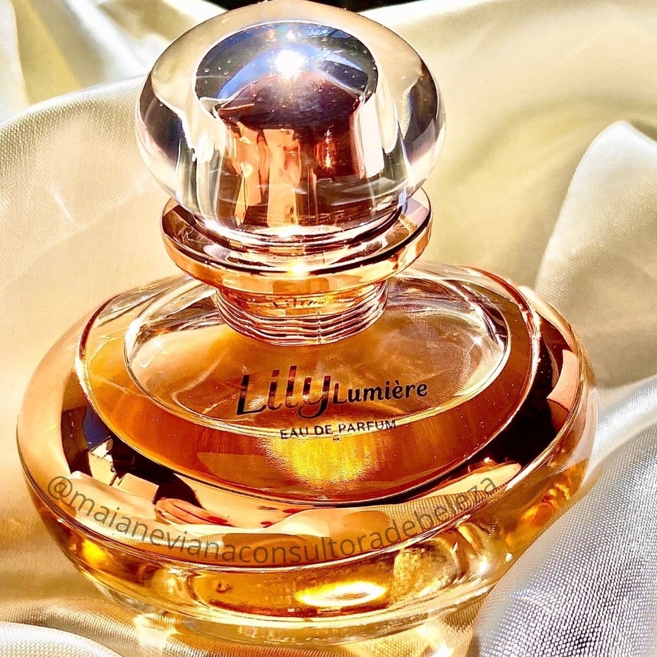 Perfume Lily Lumière lançamento O Boticário Eau de Parfum 75ml ...