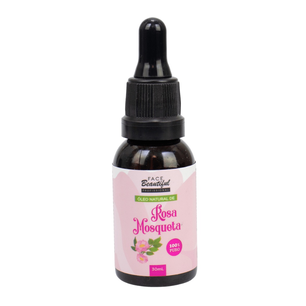 Oleo Natural de Rosa Mosqueta Face Beautiful 30ml 100% Puro Clareador e ...