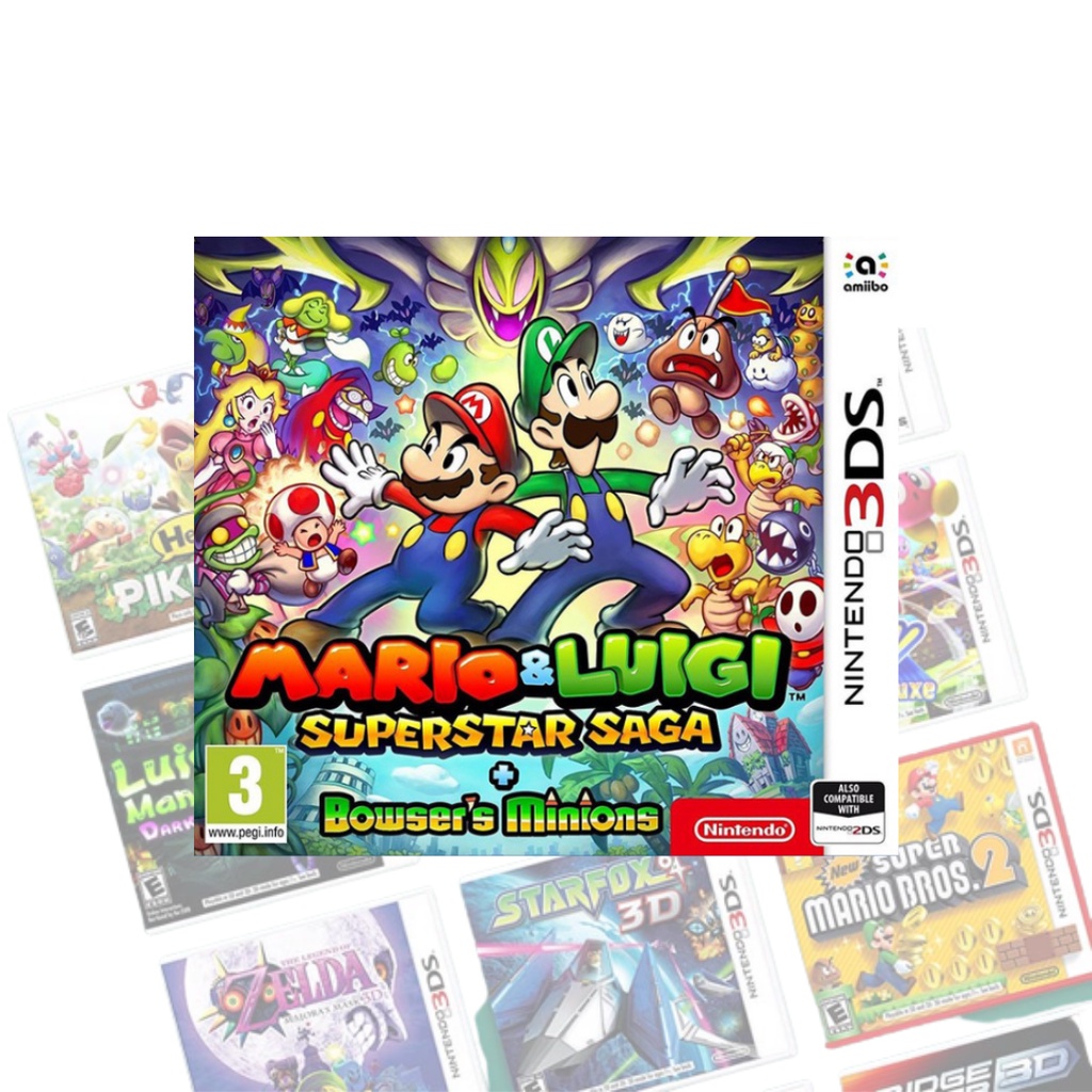 Encarte Capa/Cover impresso para Nintendo 3ds - Impressão de altíssima ...