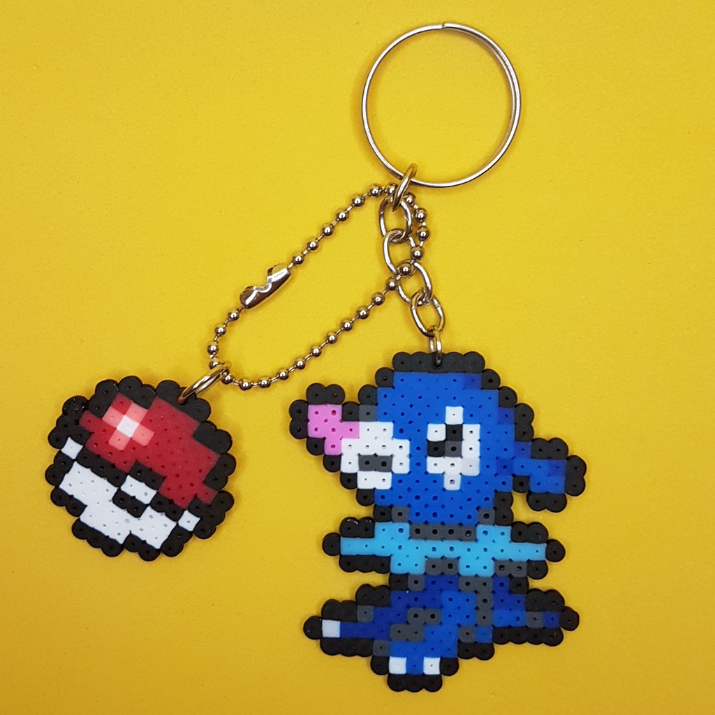 Chaveiro/ Ímã/ Pin/ Bottom Popplio - Pokémon - Pixel Art/ Pixel Arte ...