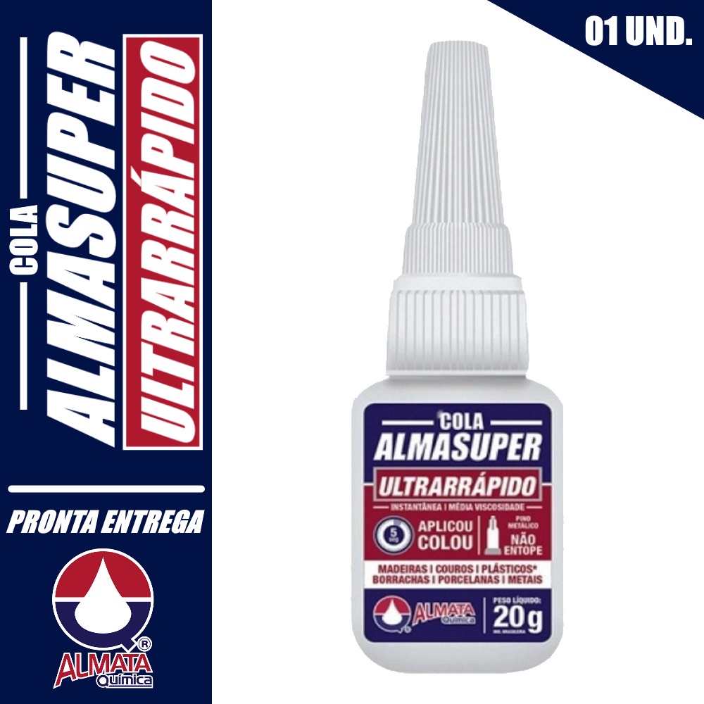 cola instantanea almasuper 20g ultra rapida | Shopee Brasil