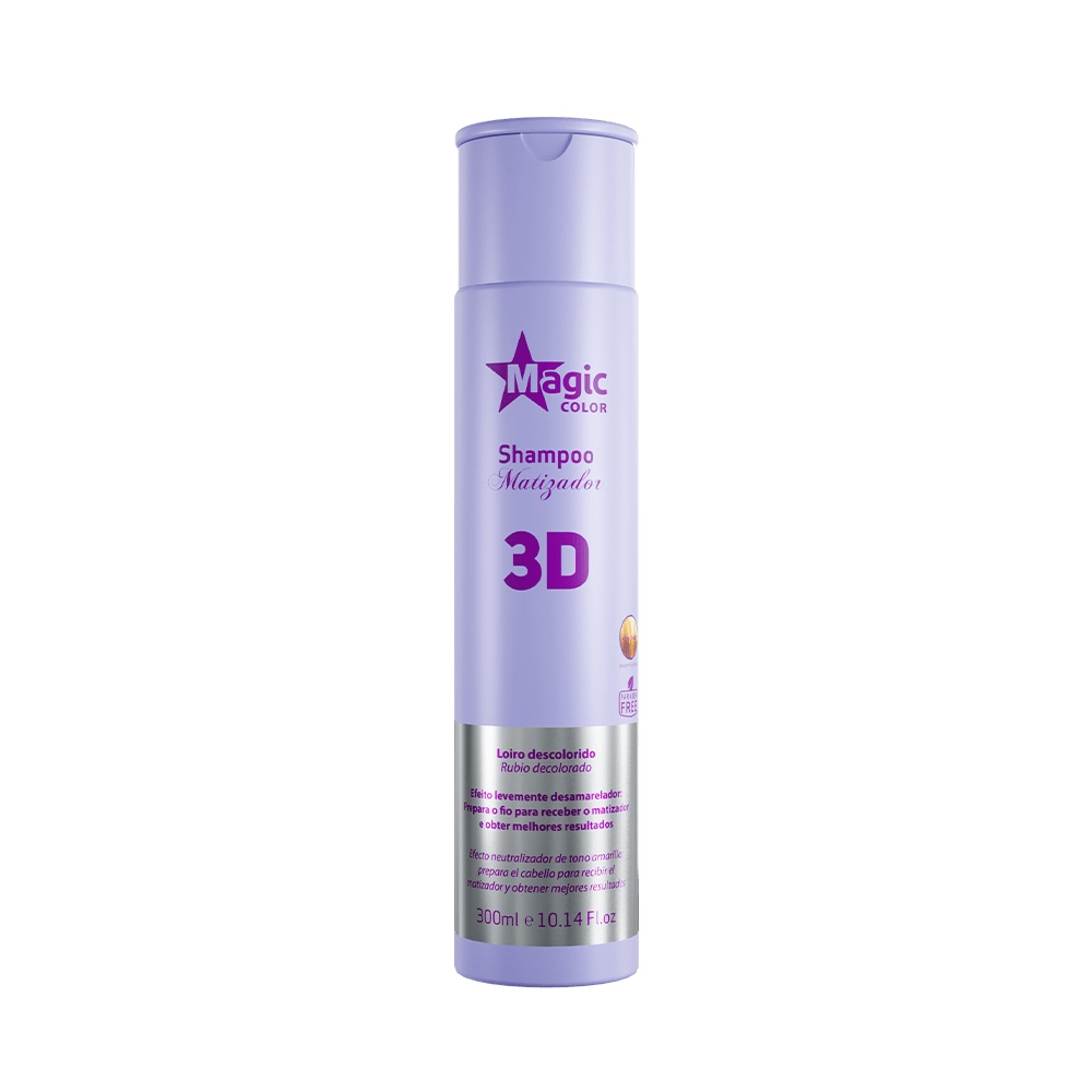 Magic Color Shampoo Matizador 3D 300ml | Shopee Brasil