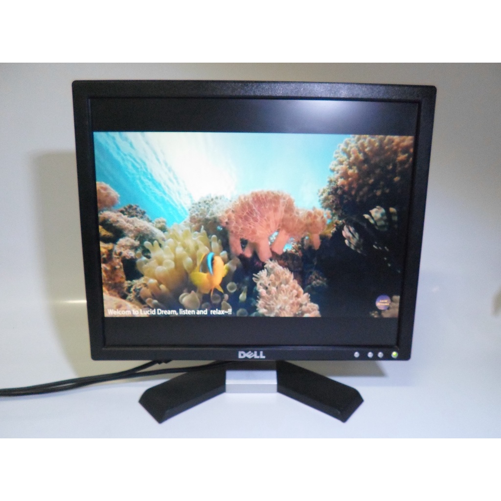 Monitor Lcd Dell 17 Mod. E177fpc 100/240v Preto 100% Ok | Shopee Brasil