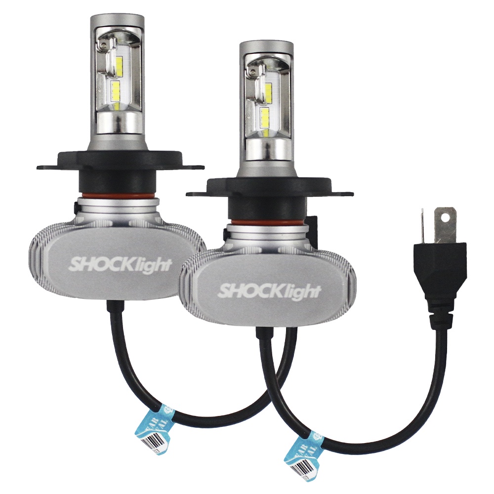 Kit Lampada Super Ultra Led Titanium H4 H13 6000k 5000 Lumens 12v 50w ...