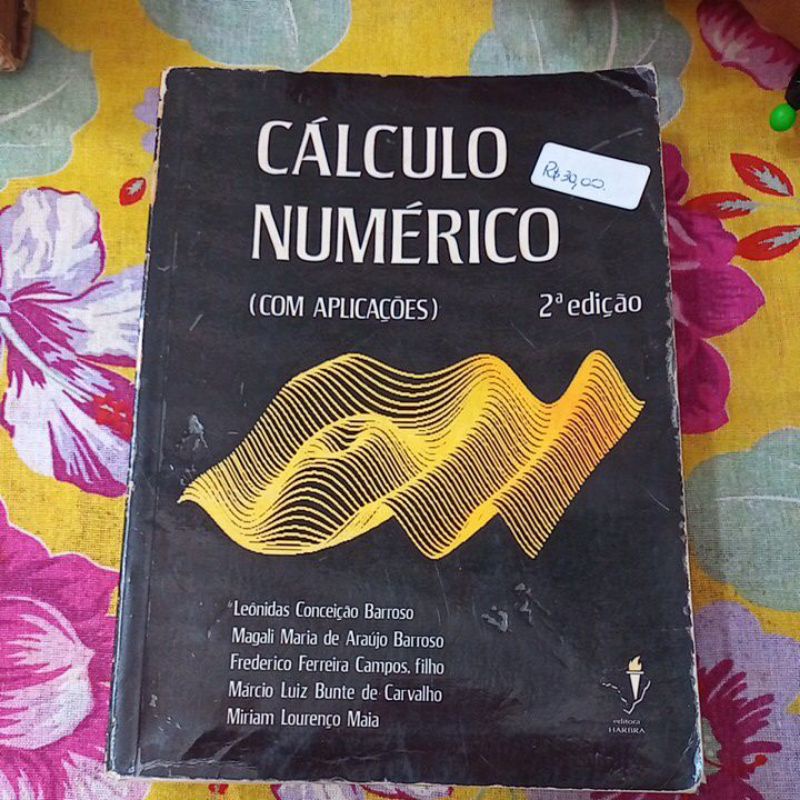 Cálculo Numérico (Com Aplicações ) 2° edição | Shopee Brasil