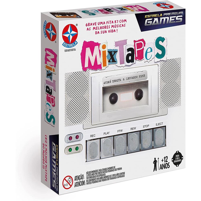 Mixtapes Jogo de Tabuleiro Estrela Premium Games | Shopee Brasil