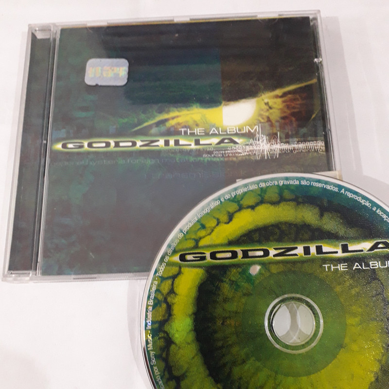 Cd - GODZILLA THE ALBUM - Soundtrack - Trilha Sonora Original | Shopee ...