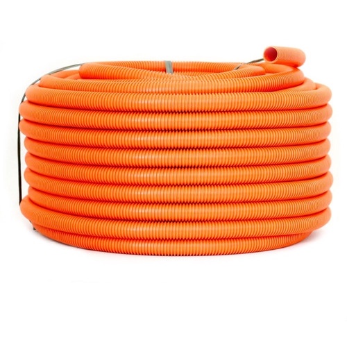 Conduite Eletroduto 1 Polegada Laranja Reforçado Rolo 50 Mts | Shopee ...